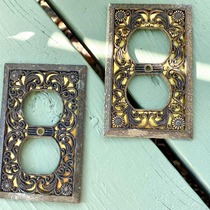 Vintage Outlet Cover - Etsy