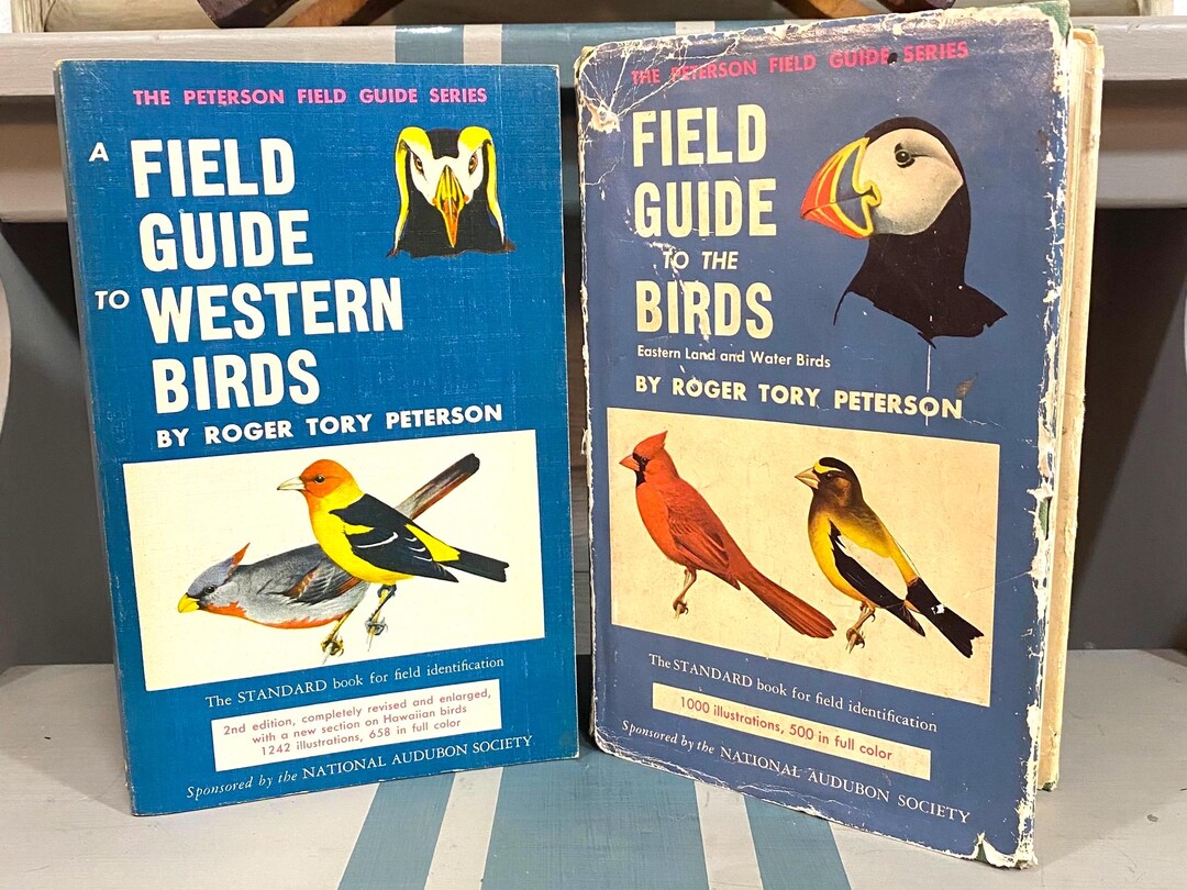 Vintage Field Guide to Western and Easter Land and Water Birds ...