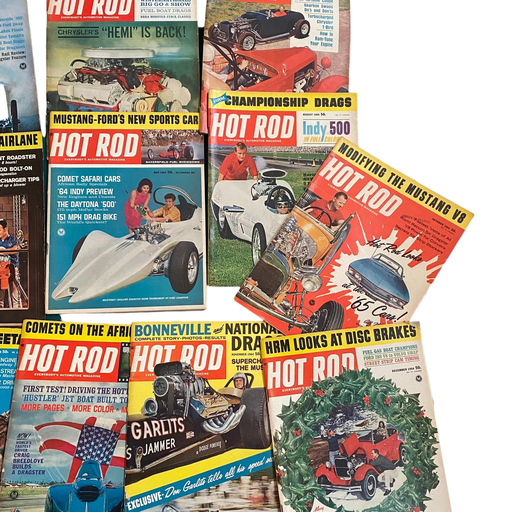 Choice 1964 HOT ROD Everybody's Automotive Magazine Back Issues ...