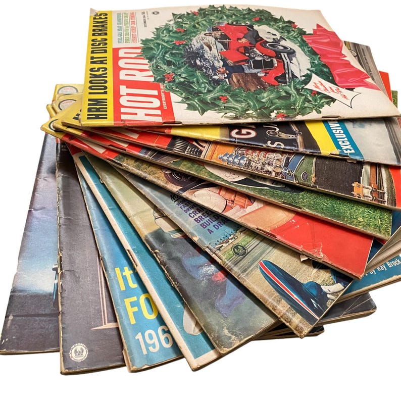 Choice 1964 HOT ROD Everybody's Automotive Magazine Back Issues ...