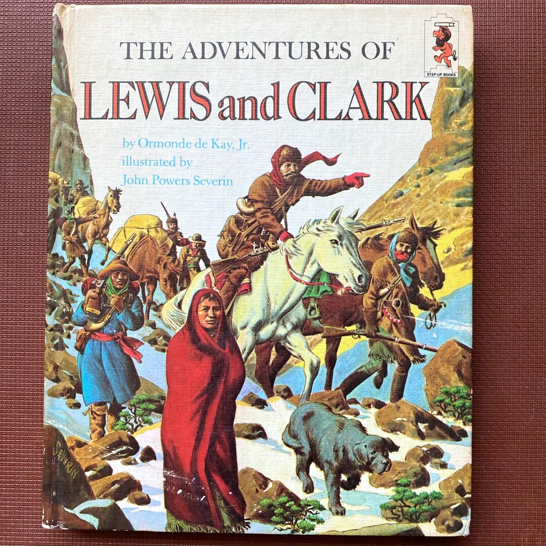 Vintage Children's History Story Book the Adventures of Lewis& Clark by ...