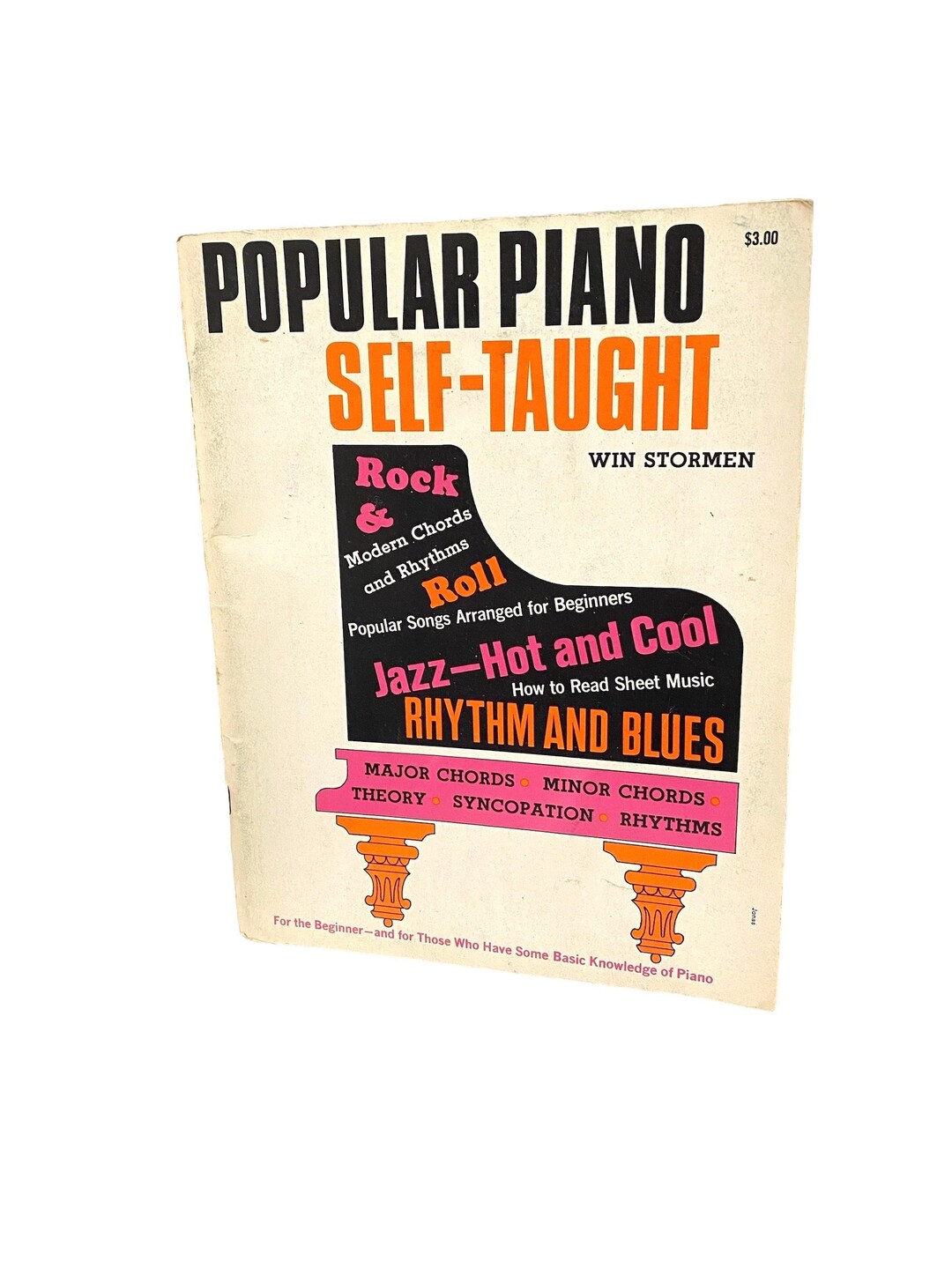 1966 Vintage Music Room Decor ~ Popular Piano Self Taught by Win ...