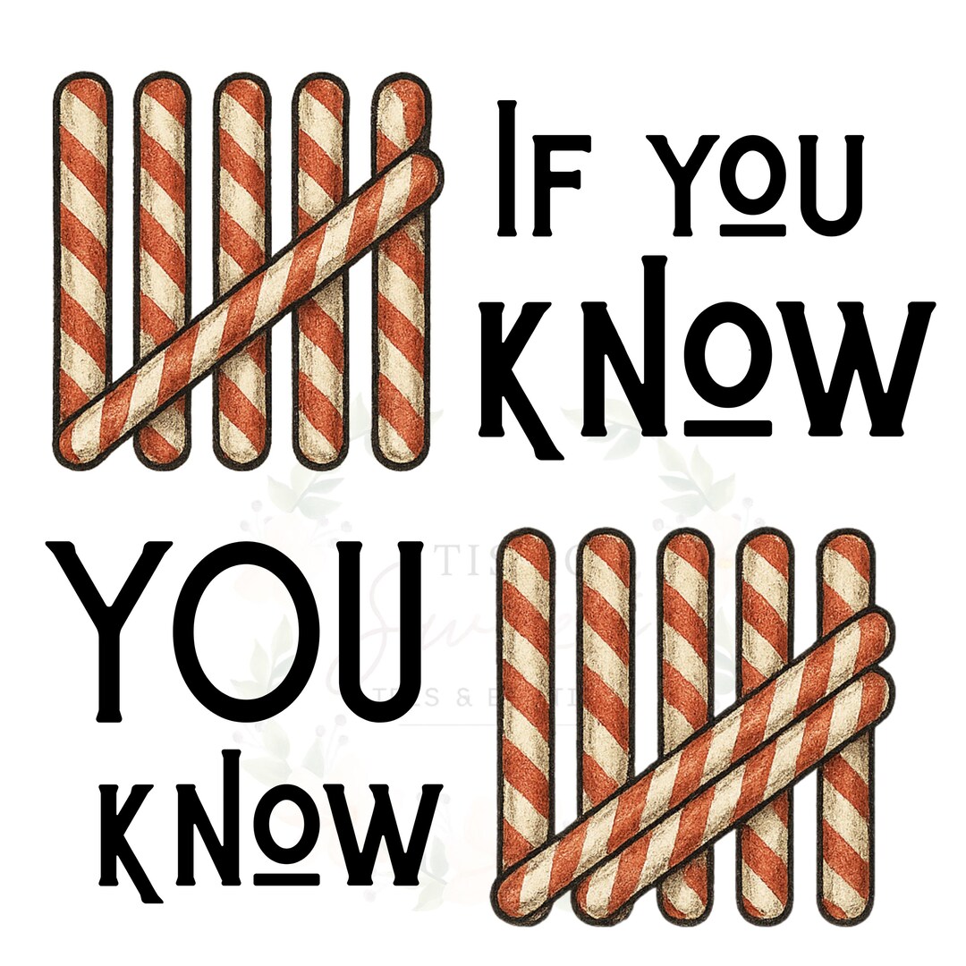 Vintage Candy Cane Tally Mark PNG • 6 7 Sublimation Design • Christmas ...