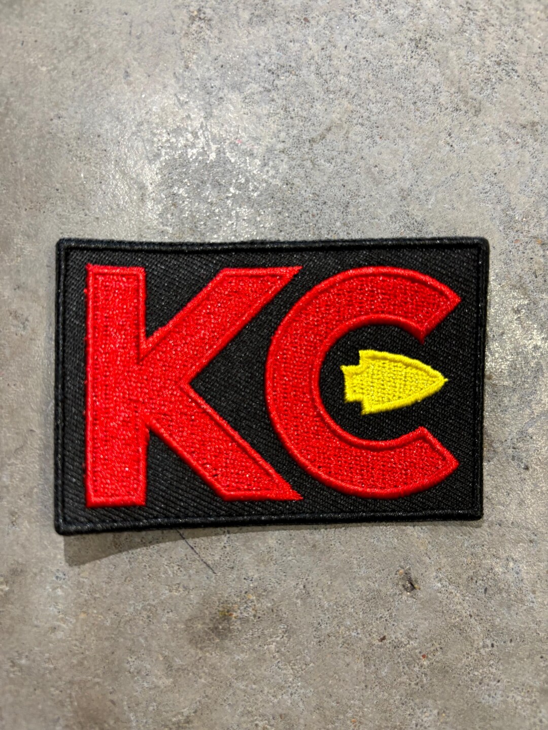 KC Arrow Iron-on Patch - Etsy