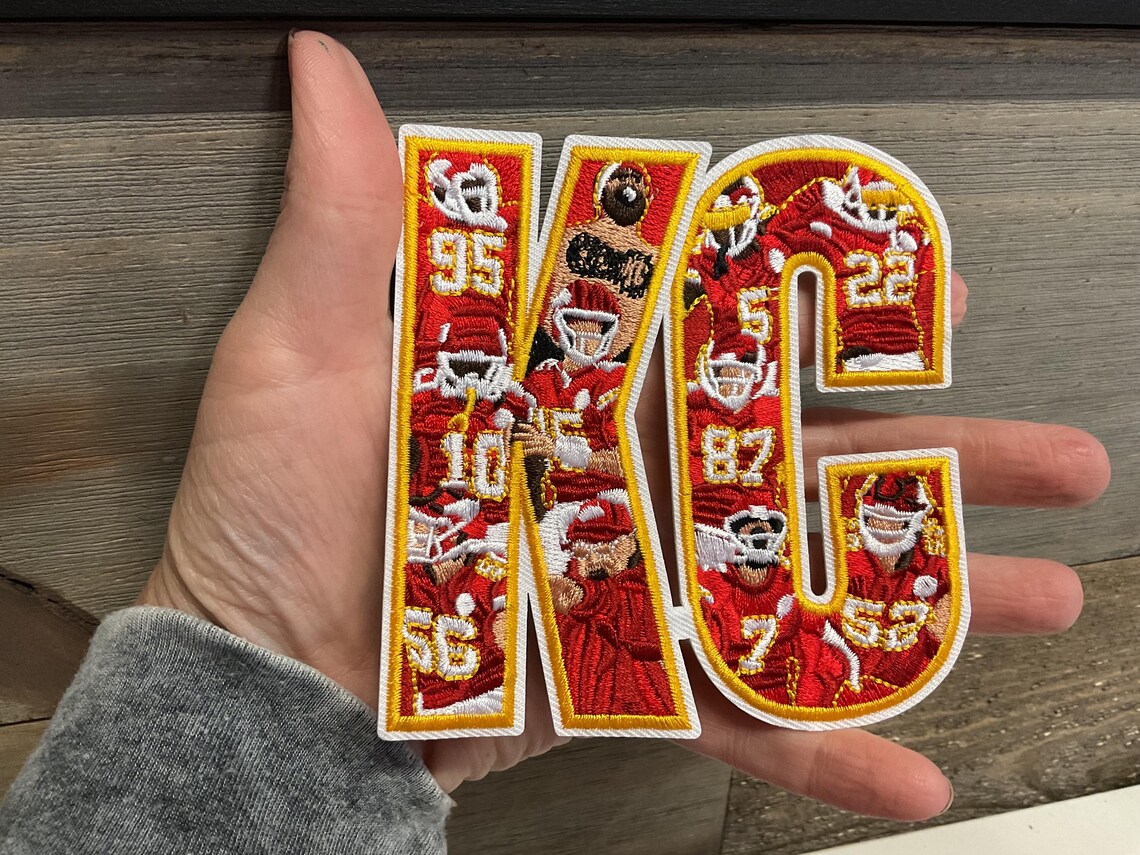 Chiefs KC Players Embroidered Patch - Etsy
