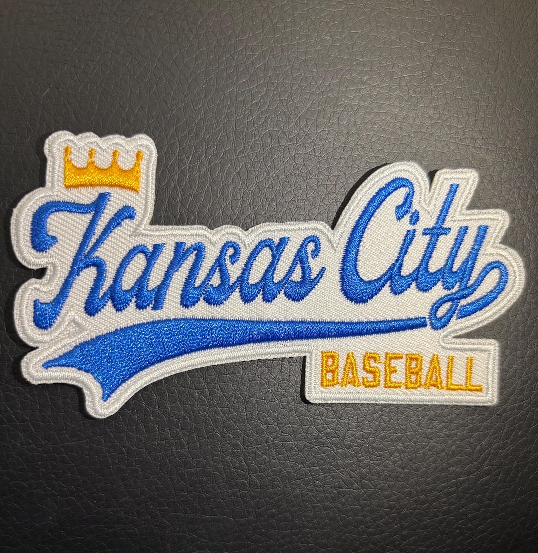 Kansas City Royals Baseball Iron-on Patch - Etsy