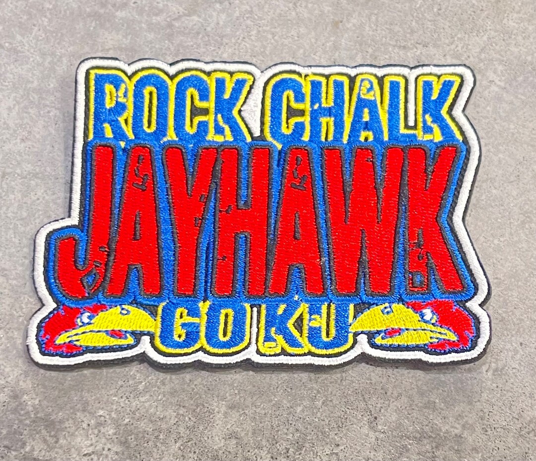 KU Jayhawks Iron-on Patch - Etsy