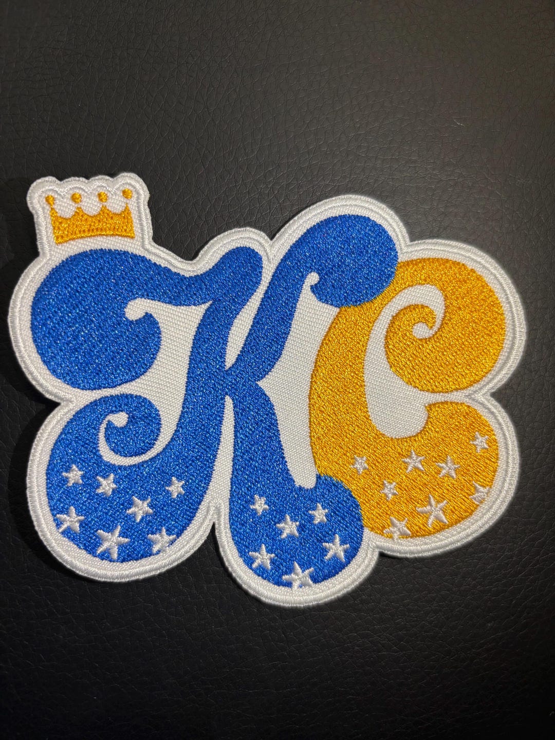 KC Groovy Royals Iron-on Patch - Etsy