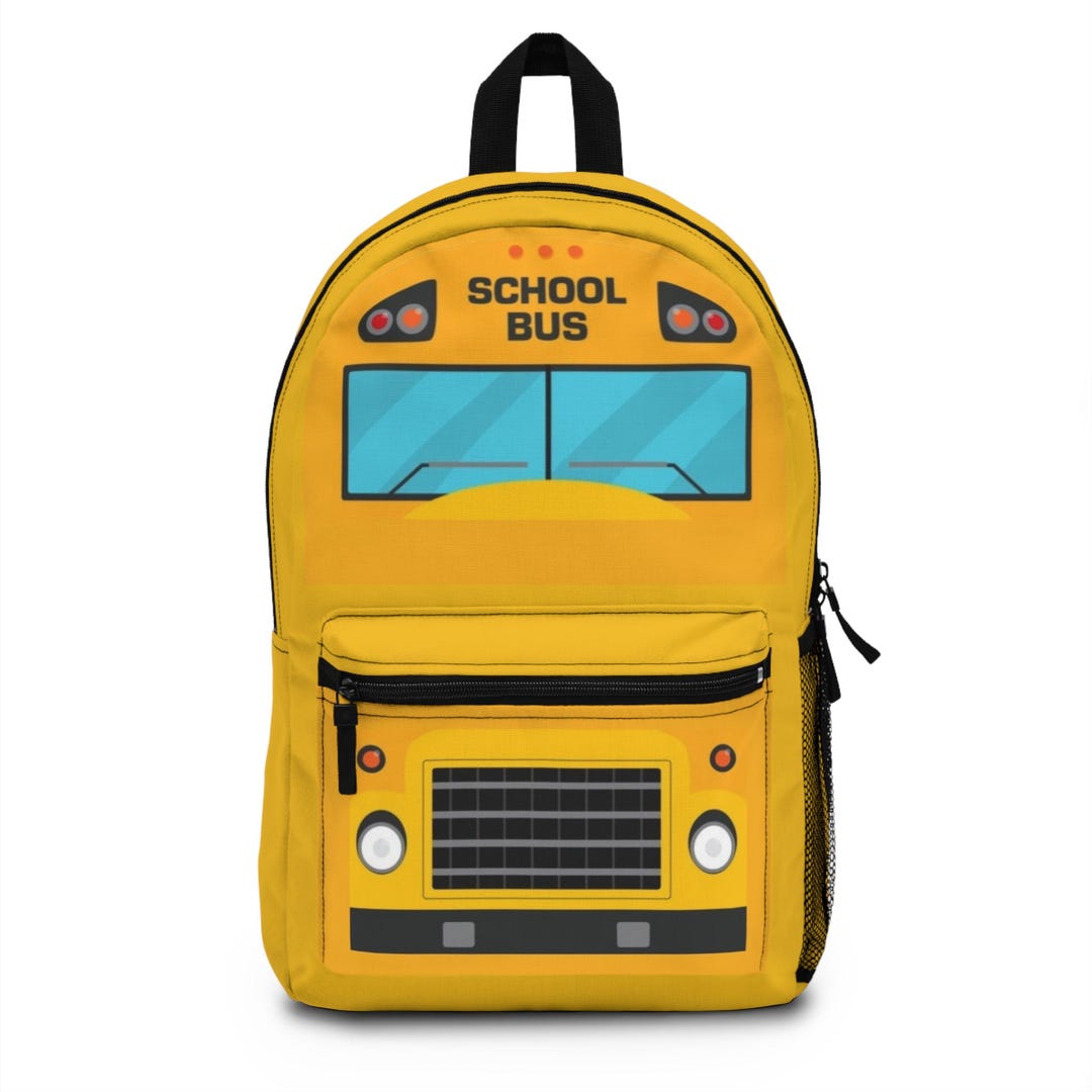 School Bus Backpack - Etsy
