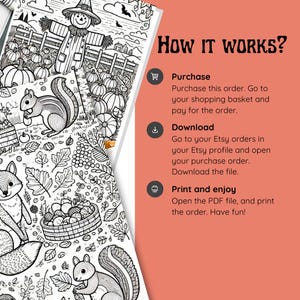 50-page Fall Coloring Sheets Printable Autumn Bundle for Toddler Fall ...