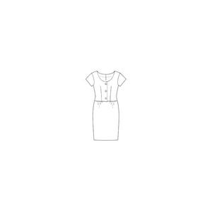 Button-front Dress Sewing Pattern: Beginner Friendly (PDF Download) - Etsy