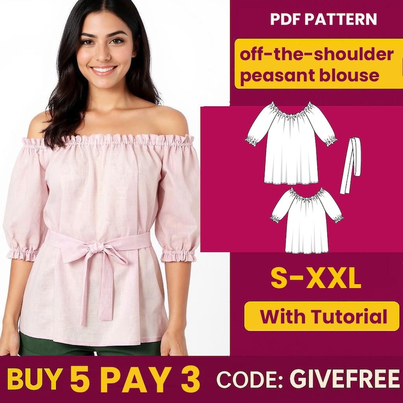 Peasant Blouse - Etsy