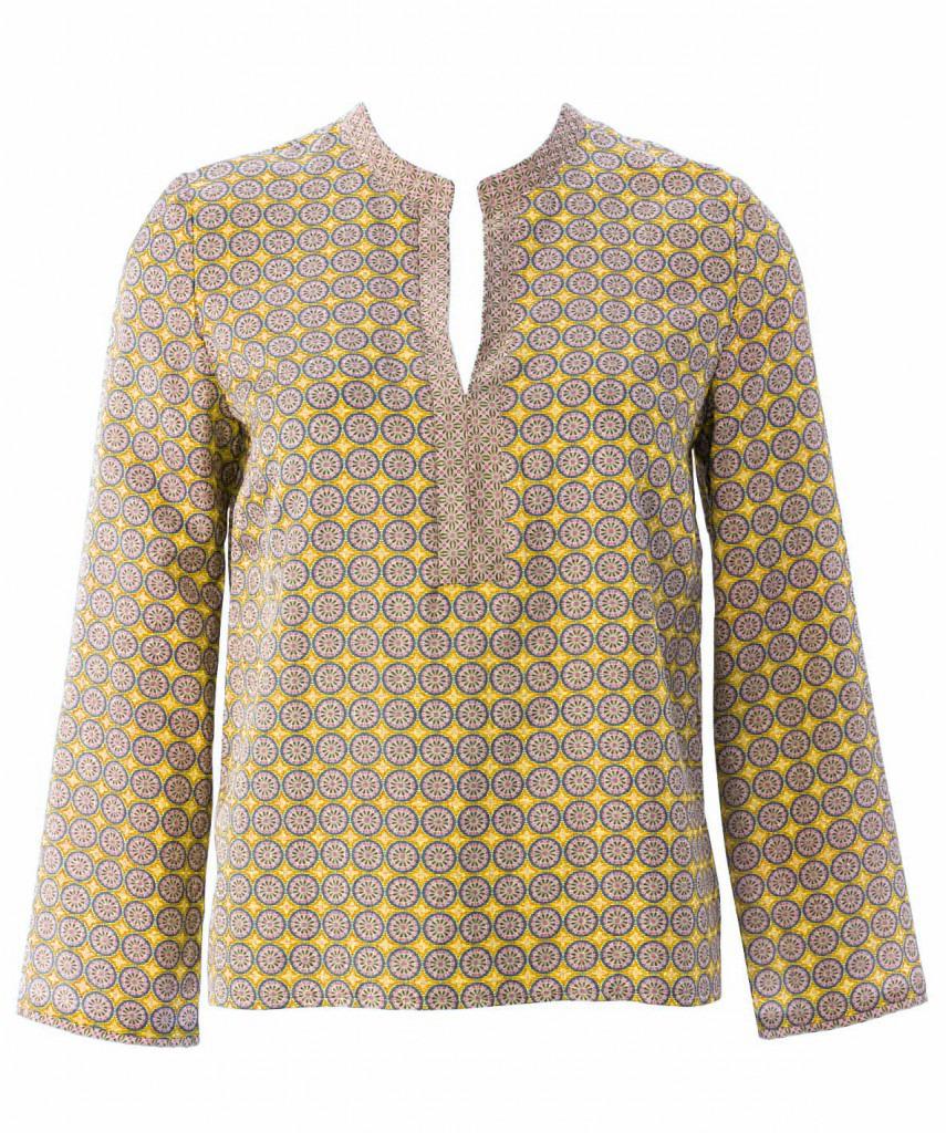 Split Neck Blouse Sewing Pattern: Beginner to Intermediate (PDF ...