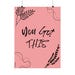 Matte Vertical Posters - Etsy