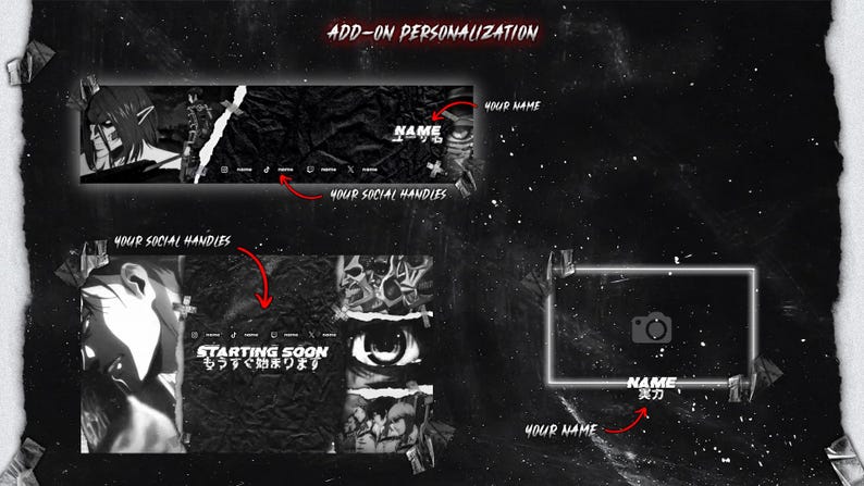 ANIMATED TALL BEAST Dark & Personalization Anime Stream Beginner Twitch ...