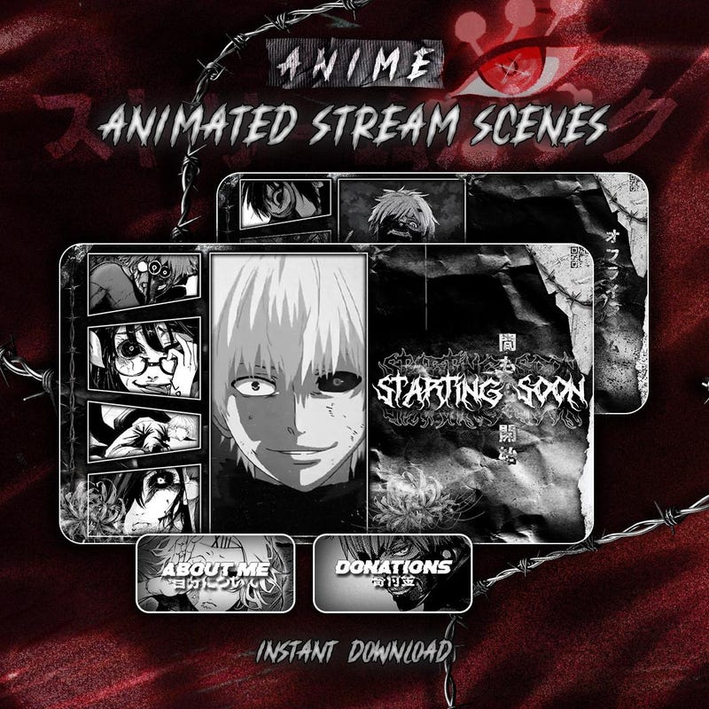 Obs Anime Scene - Etsy UK