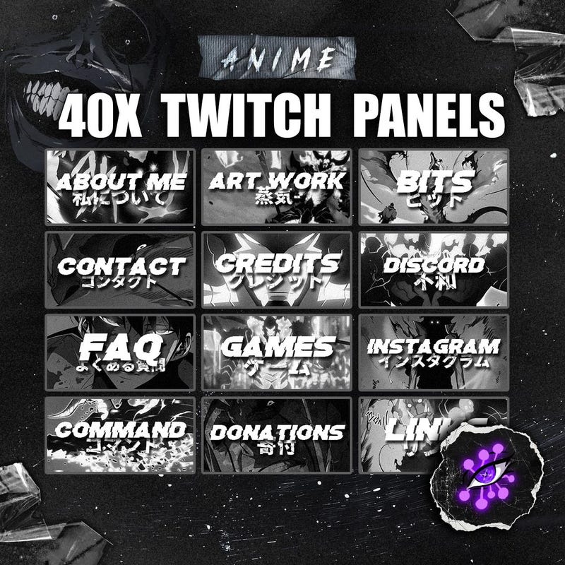Manga Anime Panels - Etsy
