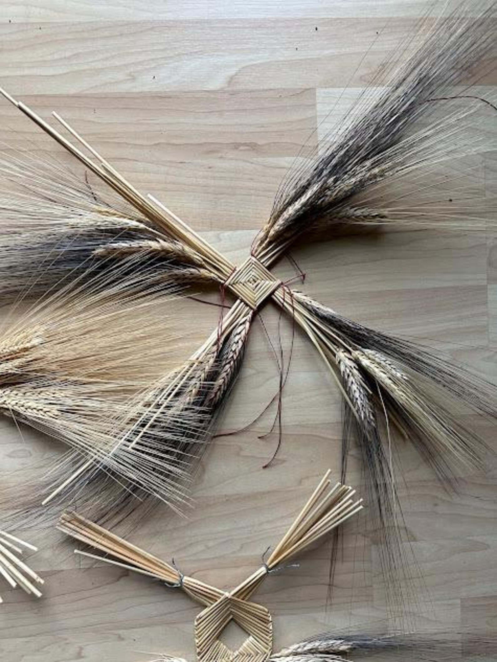 Woven Wheat Corn Dolly - Etsy