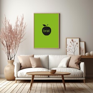 BRAT Charli XCX Digital Art Prints Bundle A3 Home Decor Inspired by ...