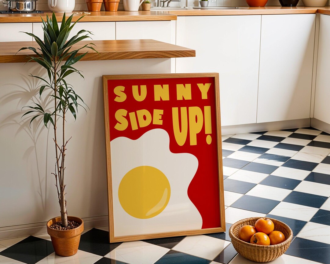 Sunny Side Up' Art Print - Etsy