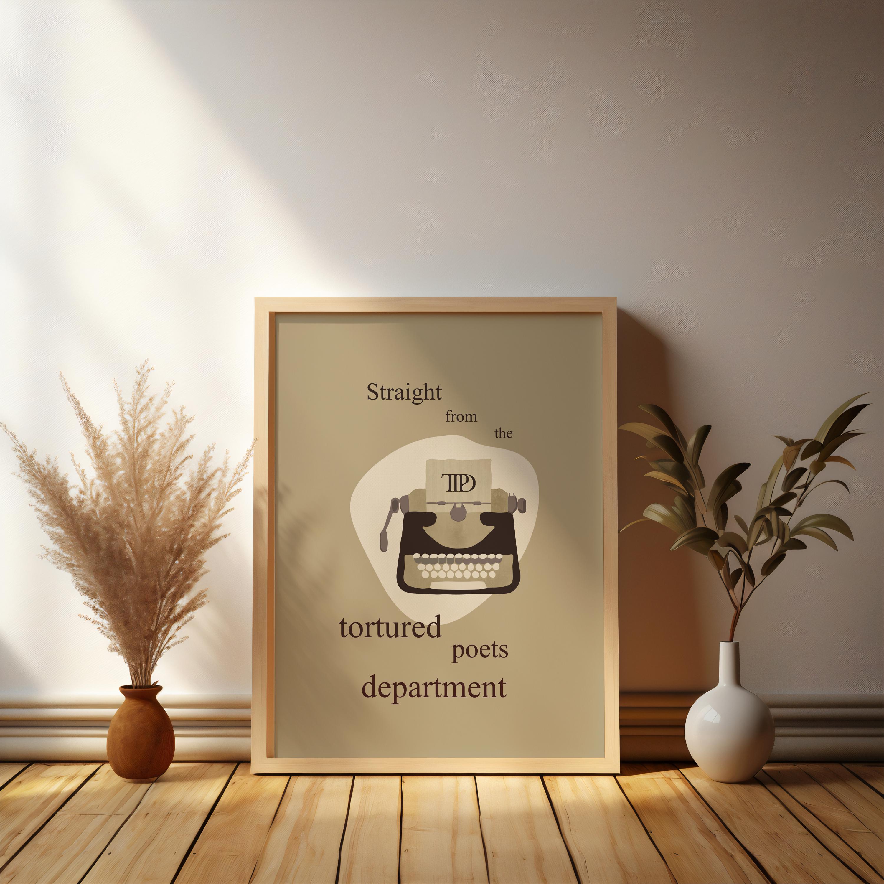 Taylor Swift Art the Tortured Poets Department TTPD Printable Art Eras ...