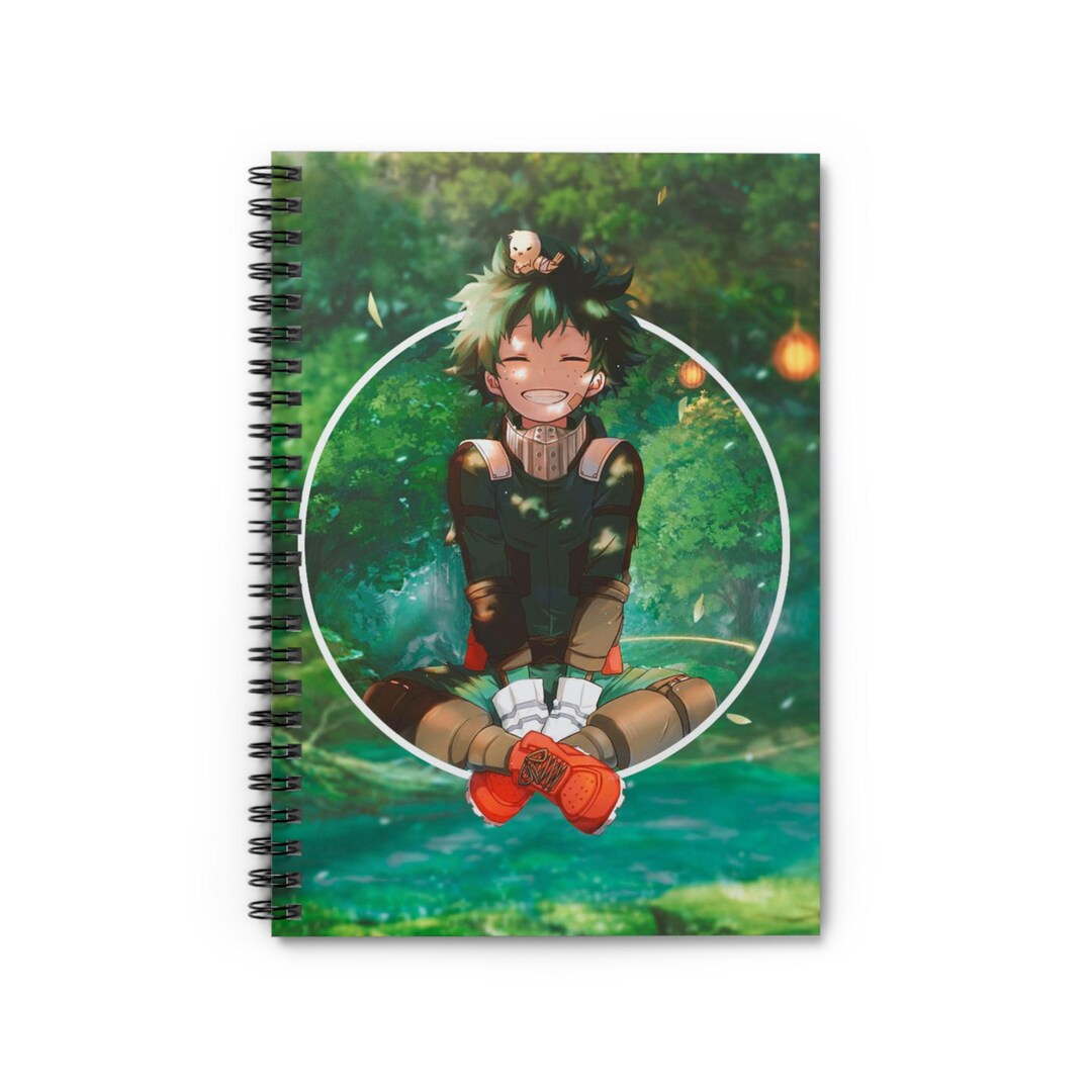 MHA Deku Notebook - Etsy