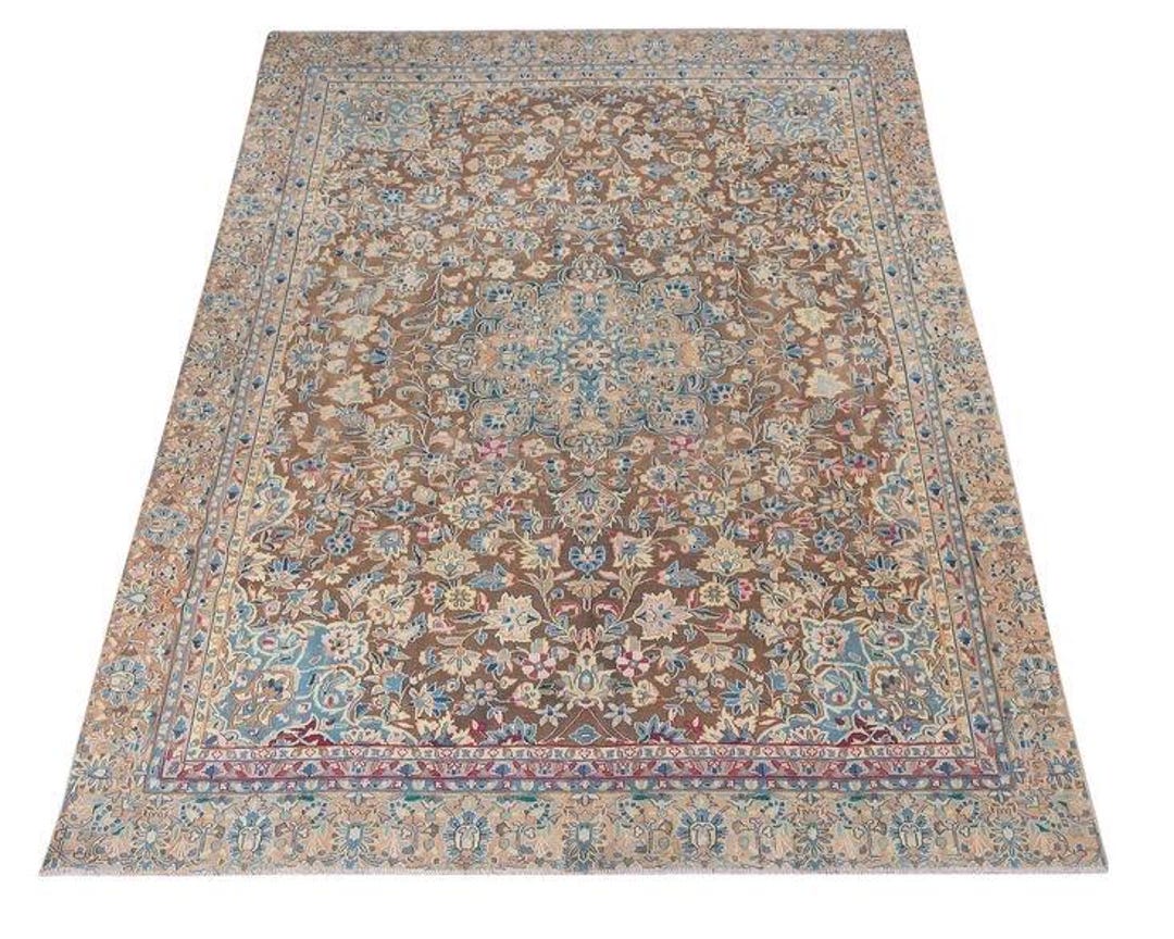 Vintage Rug, Antique Rug, 8x11 Rug, 8'4'' X 11'7'' Ft Rug, Living Room ...