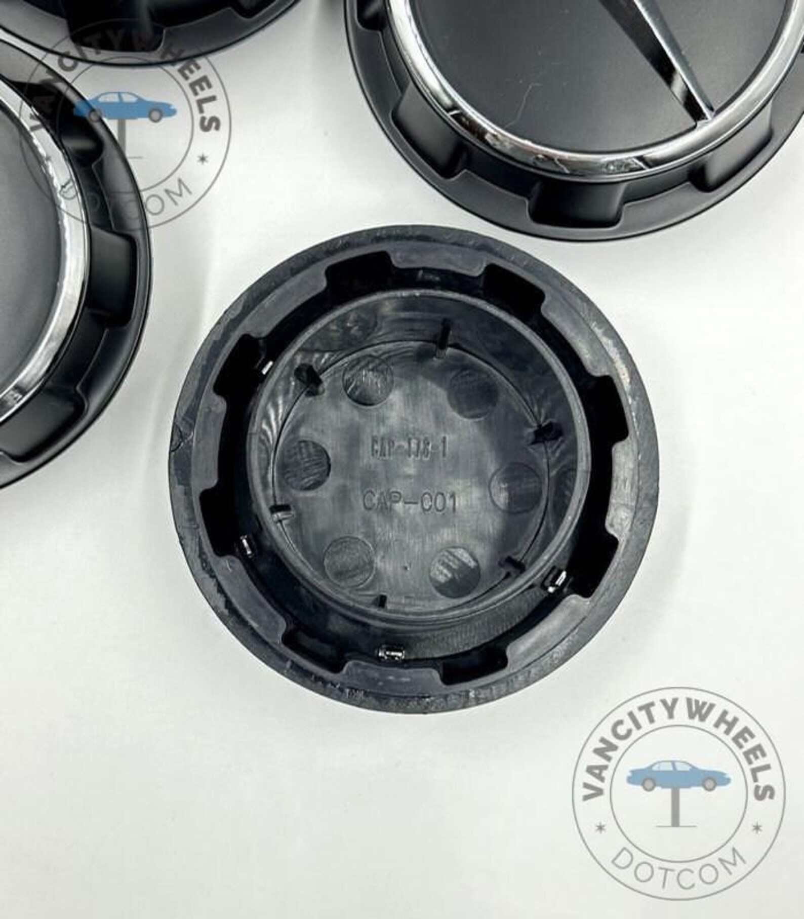 Mercedes Maybach 60mm AMG Black Surround Wheel Center Cap, Maybach 60mm ...