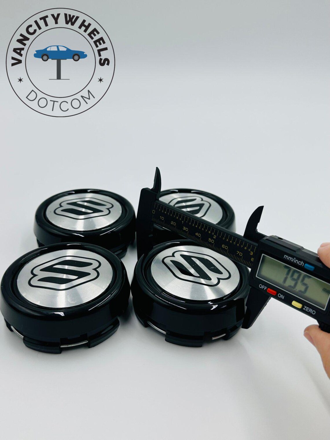 Premium 4pcs SUZUKI Wheel Center Caps in Varied Sizes & Wheel Cap Base ...