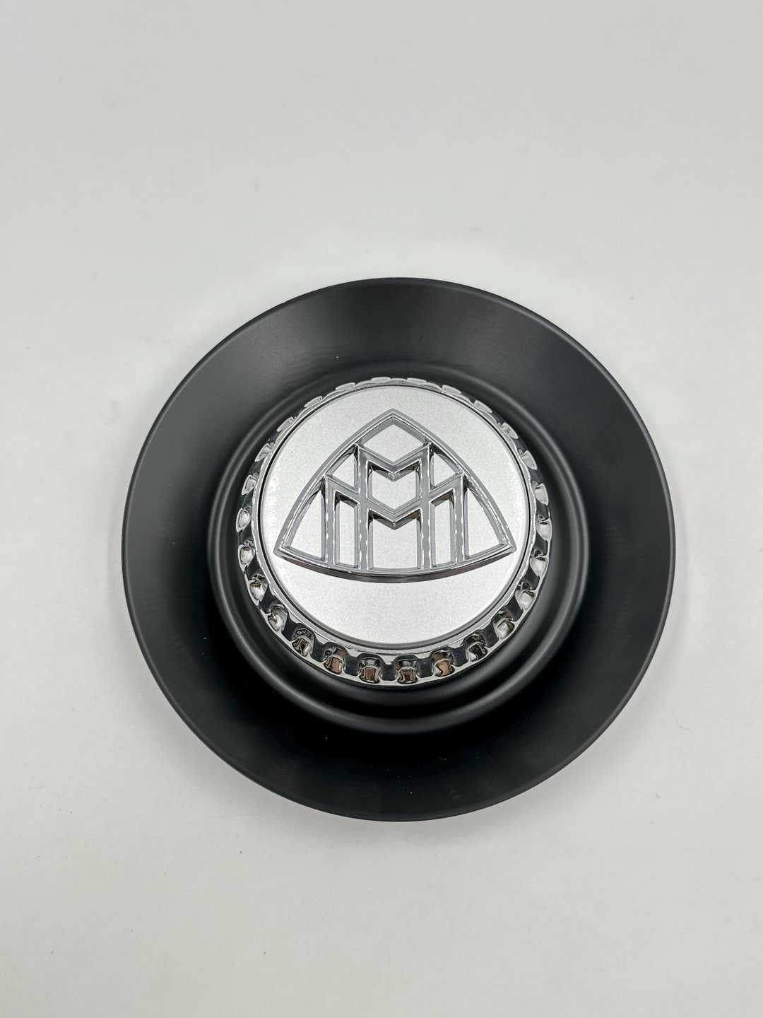 Mercedes Benz A0004004500 Maybach Wheel Center Caps Black Base, 145mm ...