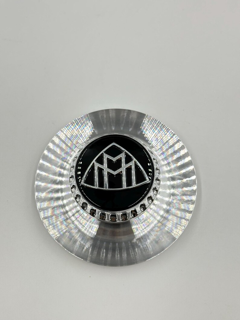 Mercedes Benz A0004004500 Maybach Wheel Center Caps Chrome, 145mm Alloy ...