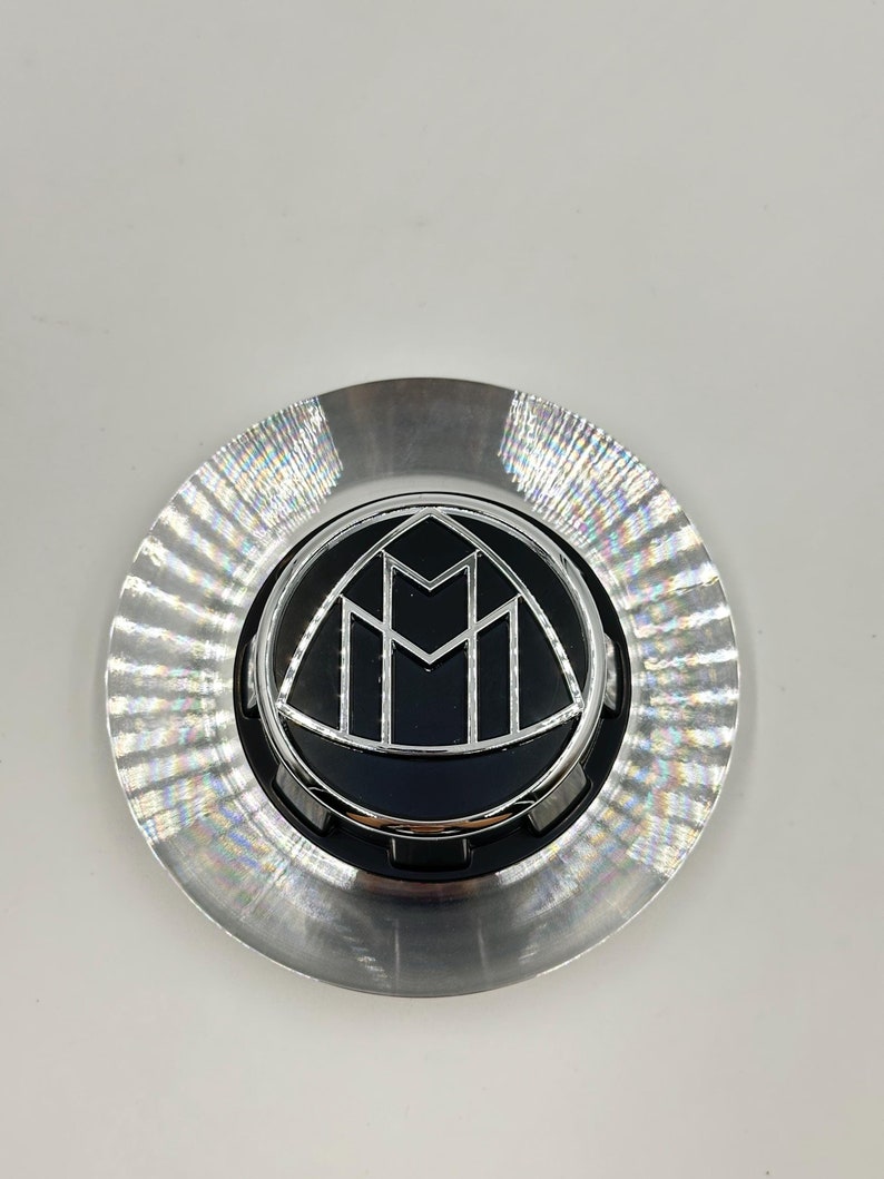 Mercedes Benz A0004004500 Maybach Wheel Center Caps Chrome, 145mm Alloy ...