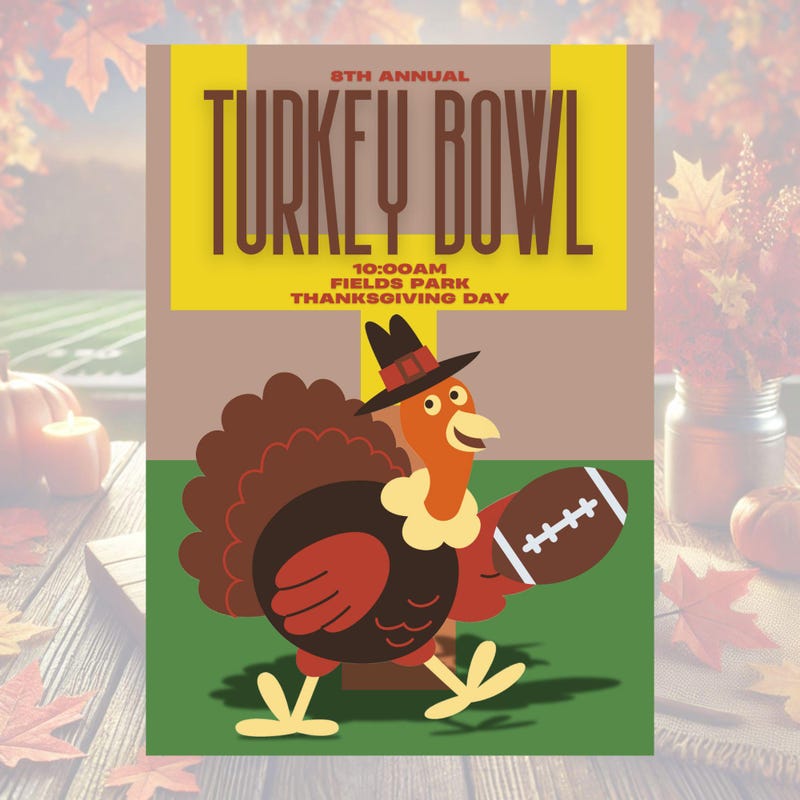 Turkey Football - Etsy