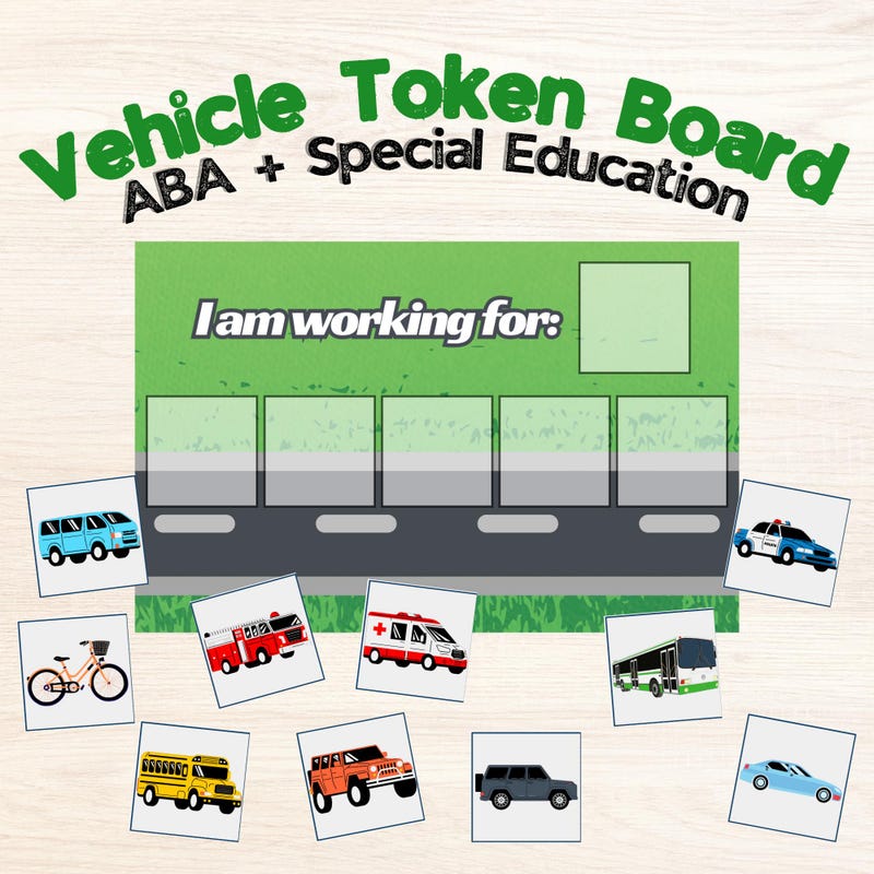 Car Token Board - Etsy