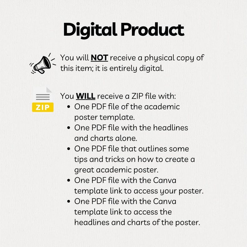 Yellow Academic Poster for Showcasing Your Research|canva Template|a0 ...