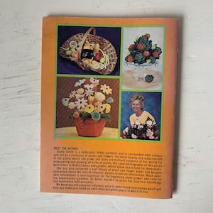 Vintage 70s Naturecraft Booklet - Mini Book - Fun With Flowers Fruits ...