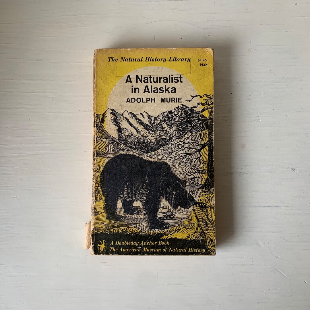 Vintage Nature Book - Naturalism Paperback - Adolph Murie - A ...