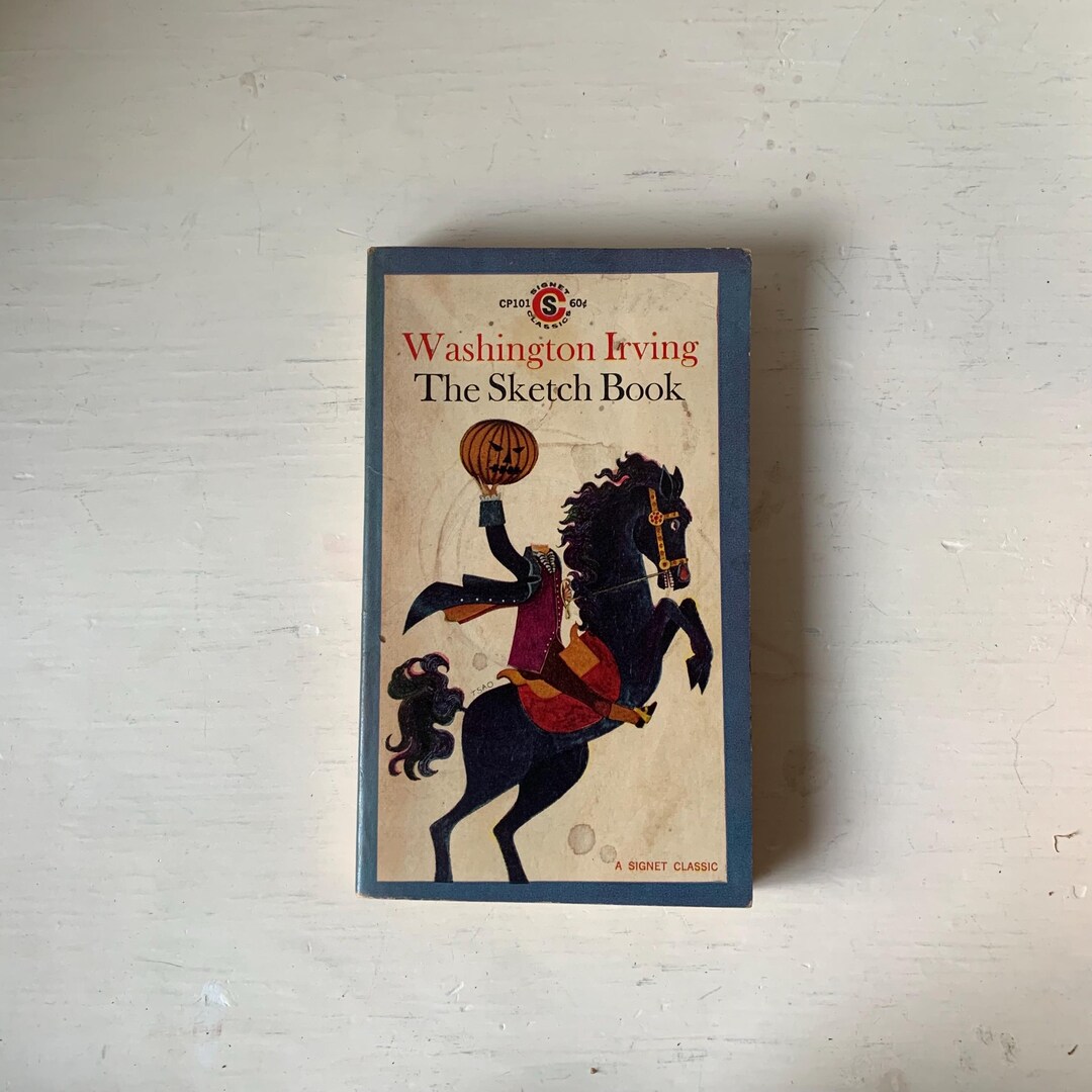 Vintage Legend of Sleepy Hollow Paperback Washington Irving Sketch Book ...