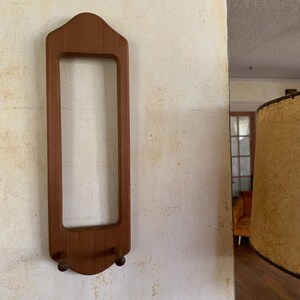 Vintage Wall Mount Wood Peg Rack Frame No Mirror DIY Pegs - Etsy