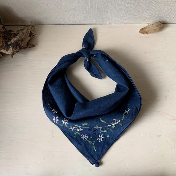 Flower Bandana - Etsy