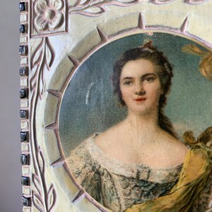 Vintage Rococo Revival Style French Carved Wood Wall Art Baroque White ...