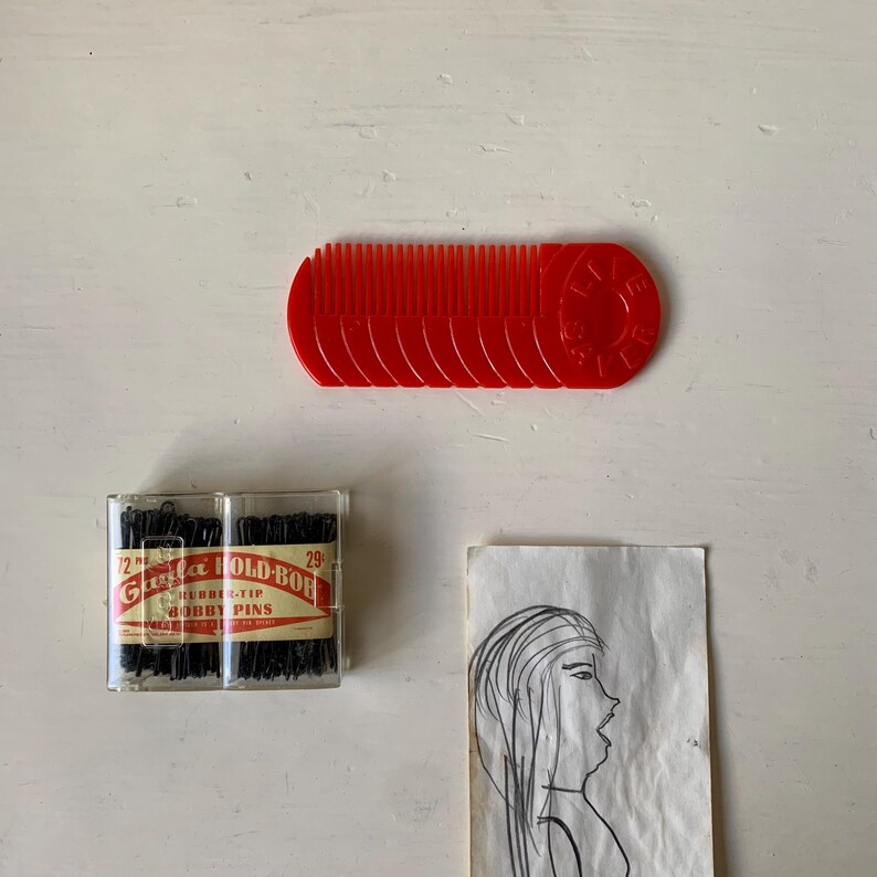 Vintage Red Life Saver Comb - Plastic Candy Premium - Life Savers ...
