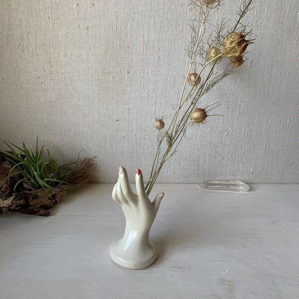 Hand Vase - Etsy