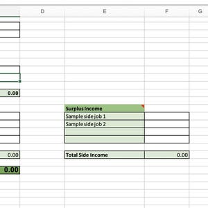 Budget Planner Excel Planner Budget for Individual Budget for Couples ...