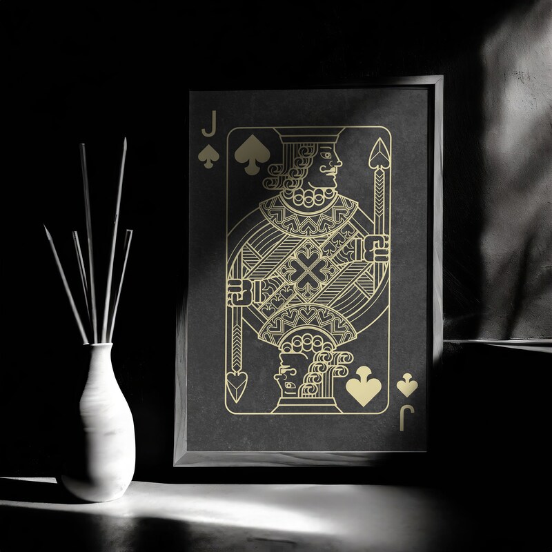 Poker Art - Etsy