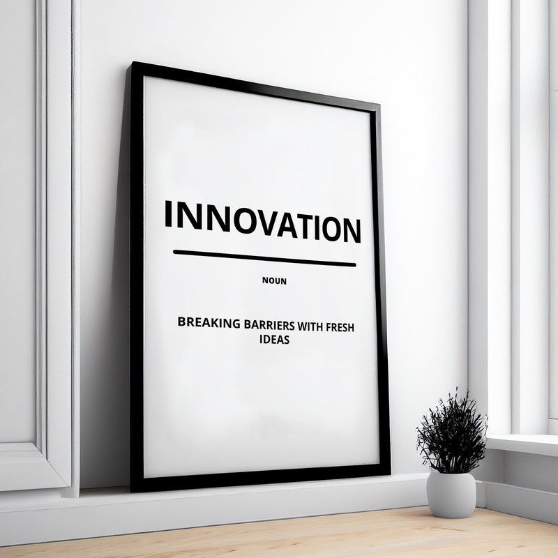 Innovation Wall Art - Etsy