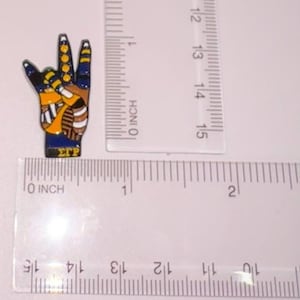 Sigma Gamma Rho Hand-sign Pin - Etsy