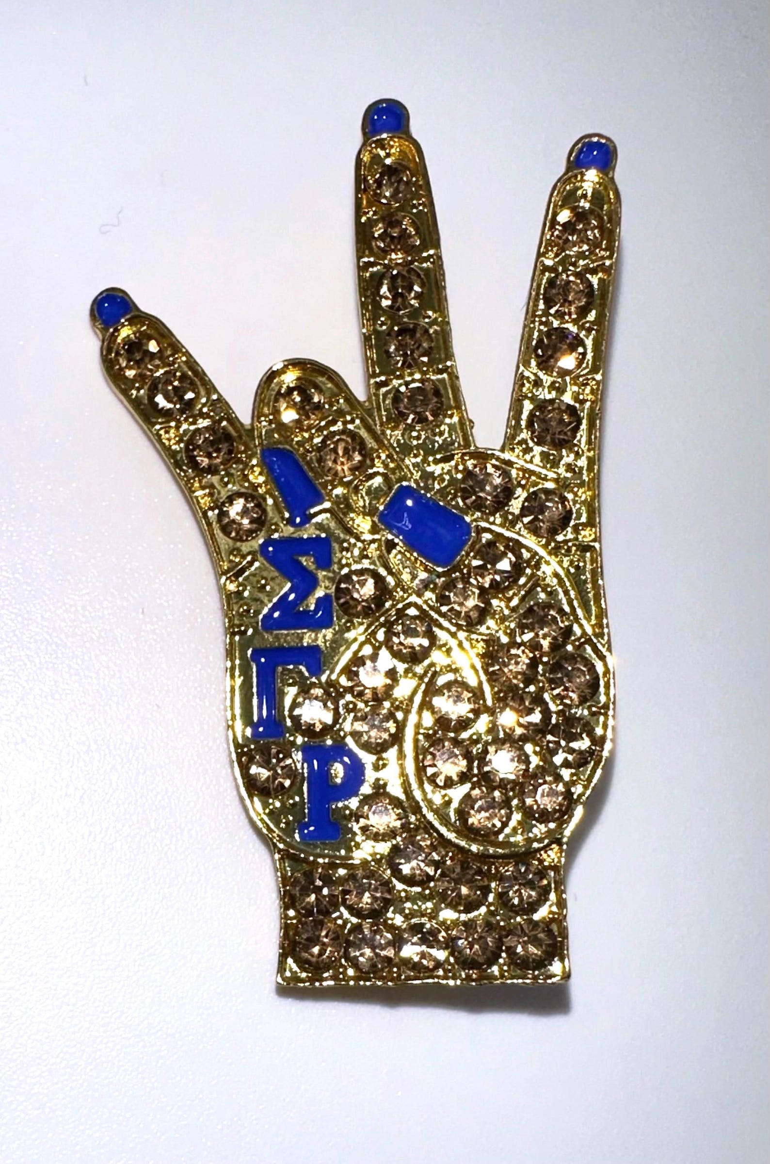 Sigma Gamma Rho Hand Sign Brooch - Etsy