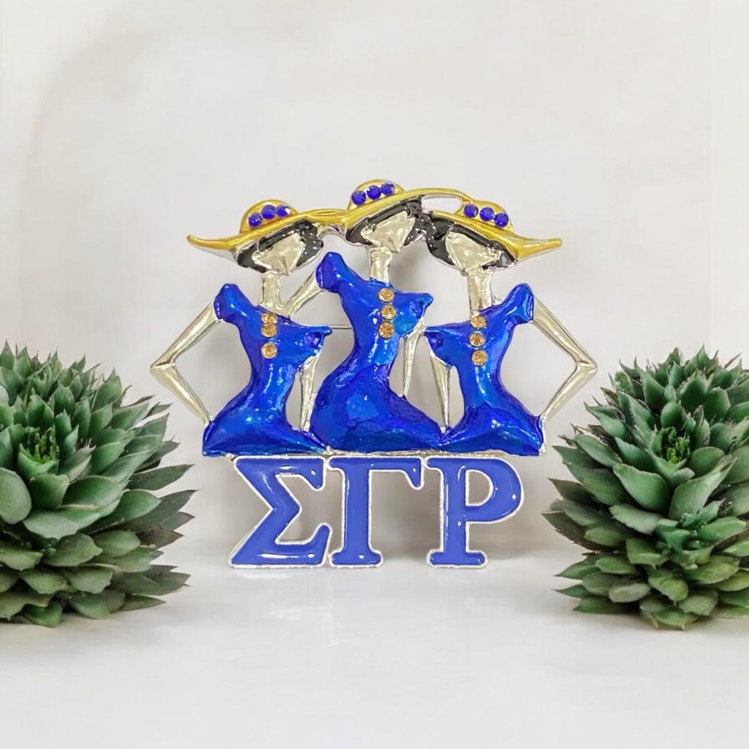 Sigma Gamma Rho Sorors Brooch - Etsy