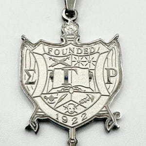 Sigma Gamma Rho Shield Necklace W/20” Snake Chain Plus 2” Extender ...